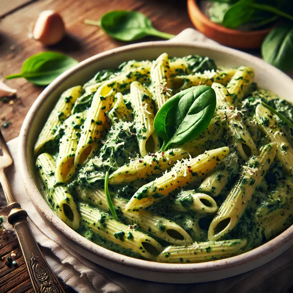 Jak zrobić makaron ze szpinakiem? Prosty i szybki przepis!